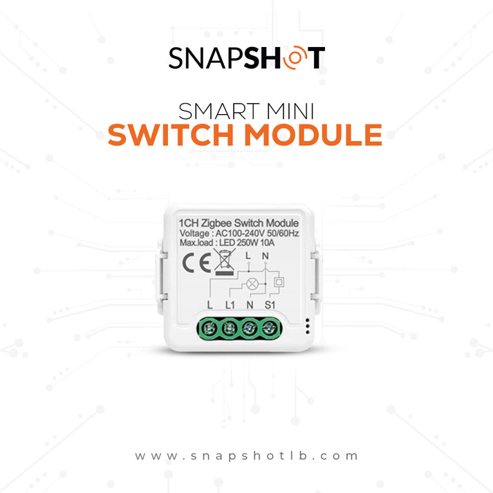 AVATTO DIY ZigBee 1/2/3/4 Gang Mini Tuya smart switch module,2 way con ...